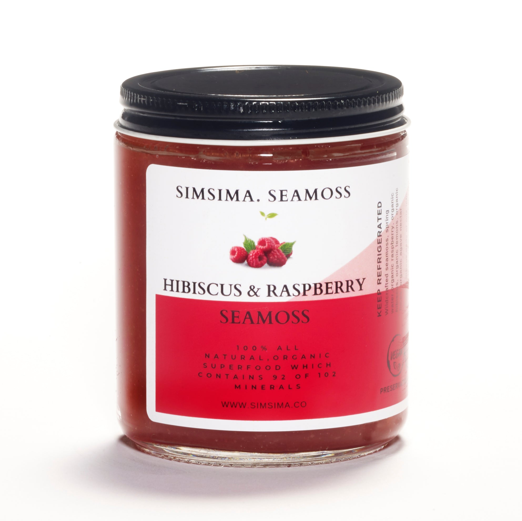Hibiscus & Raspberry Seamoss – Simsima.co
