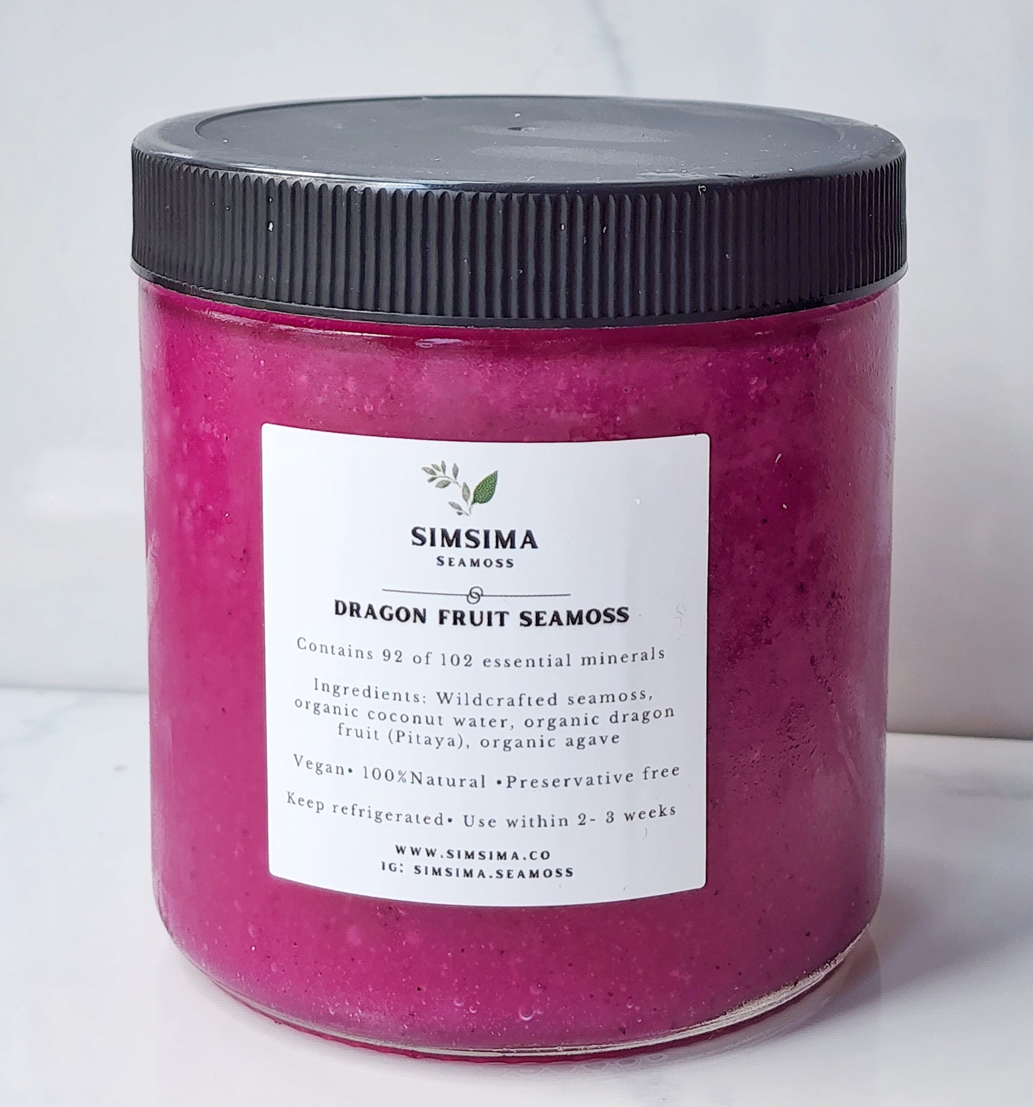 Dragon Fruit Seamoss – Simsima.co