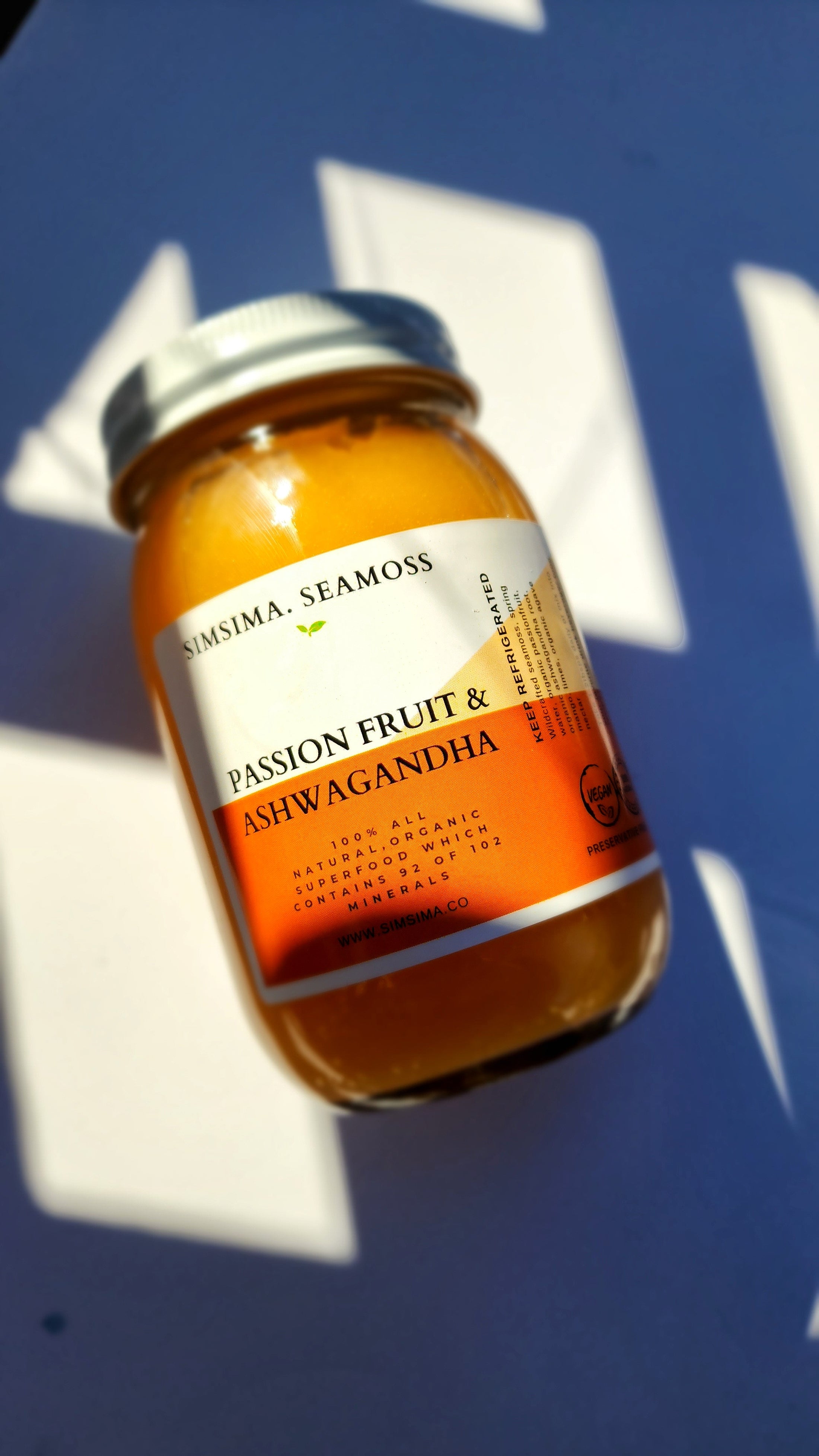 Passion fruit & Ashwagandha Seamoss – Simsima.co